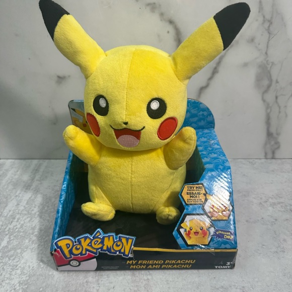 Tomy | Toys | Tomy Pokmon My Friend Pikachu Plus Talking Toy | Poshmark